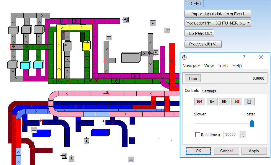 Digital model and computer simulation in Tecnomatix Plant Simulation